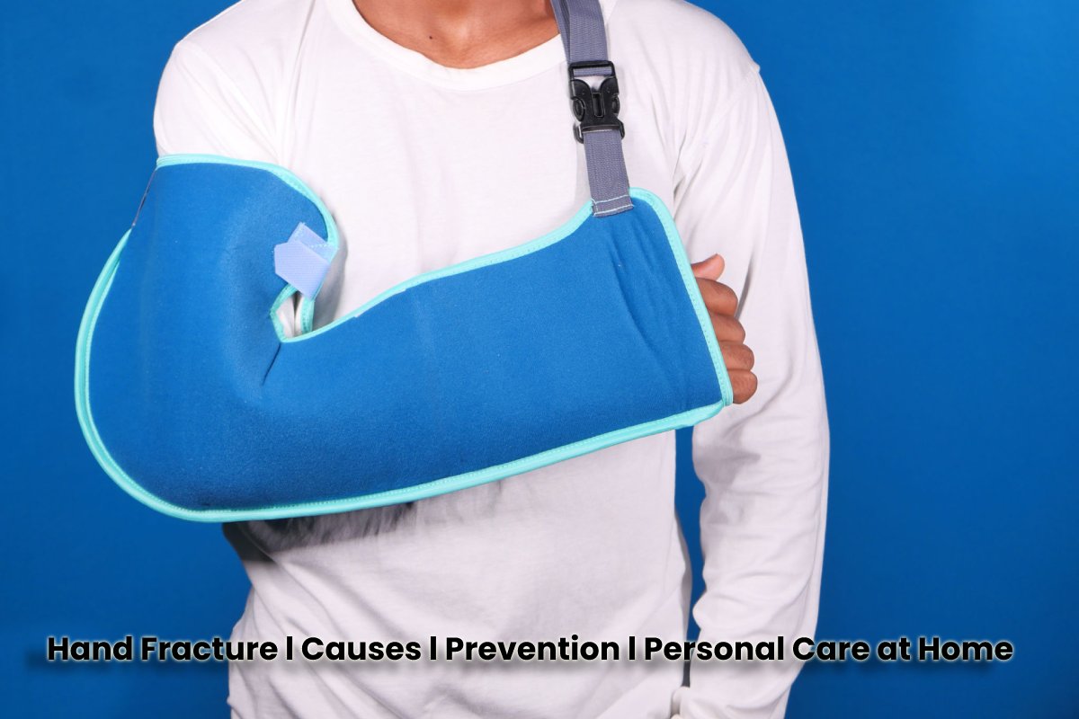 Hand Fracture l Causes l Prevention l Personal Care at Home